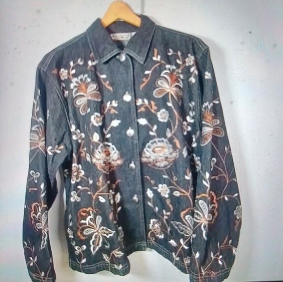new directions | Jackets & Coats | New Direction Black Jean Jacket ...